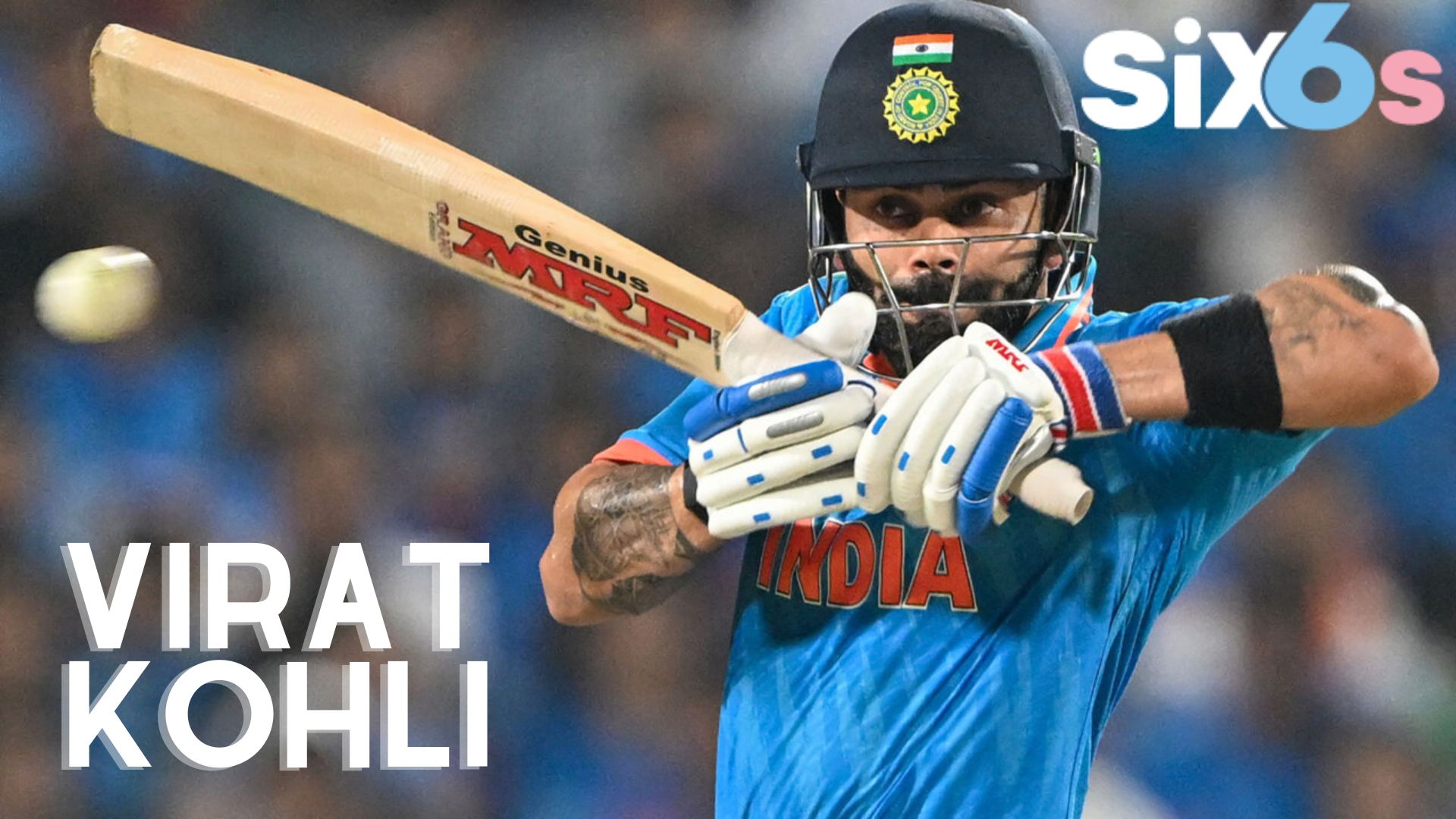 Perfect finish! Kohli brings India victory with huge six.